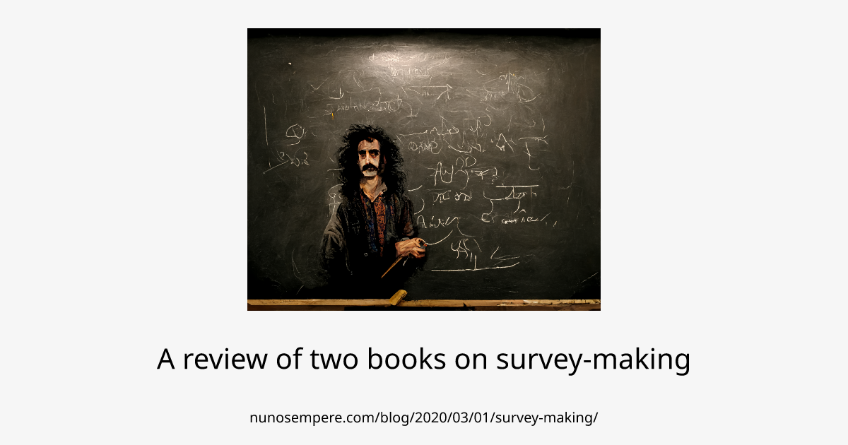 A review of two books on survey-making